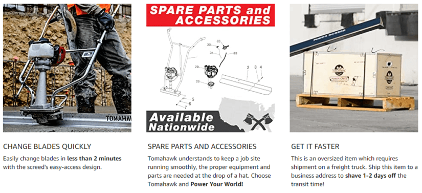 Tomahawk Power Screed – Place Concrete Faster